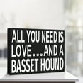 JennyGems Basset Hound Sign, All You Need Is Love and a Basset Hound ...