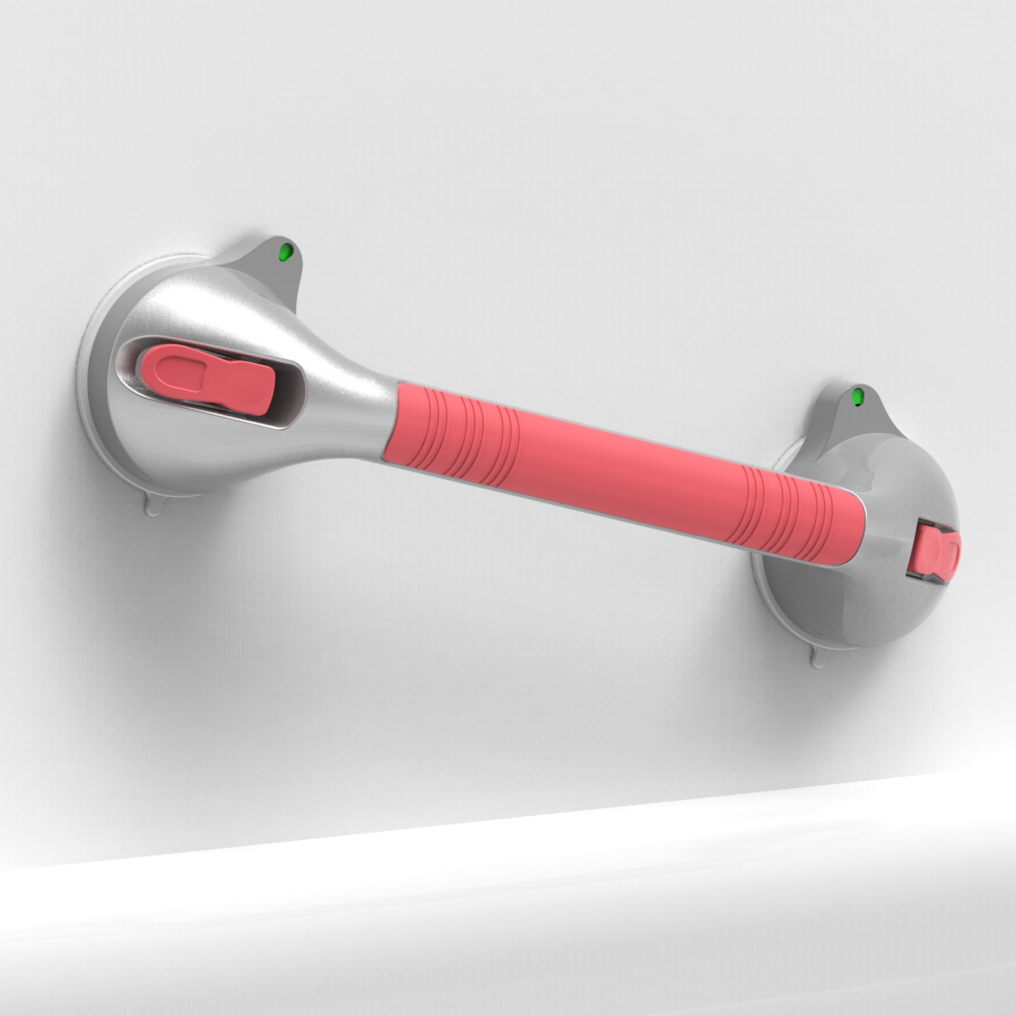 SAFETY+BEAUTY Suction Shower Grab Bar, Bath Tub Handle with Indicator ...