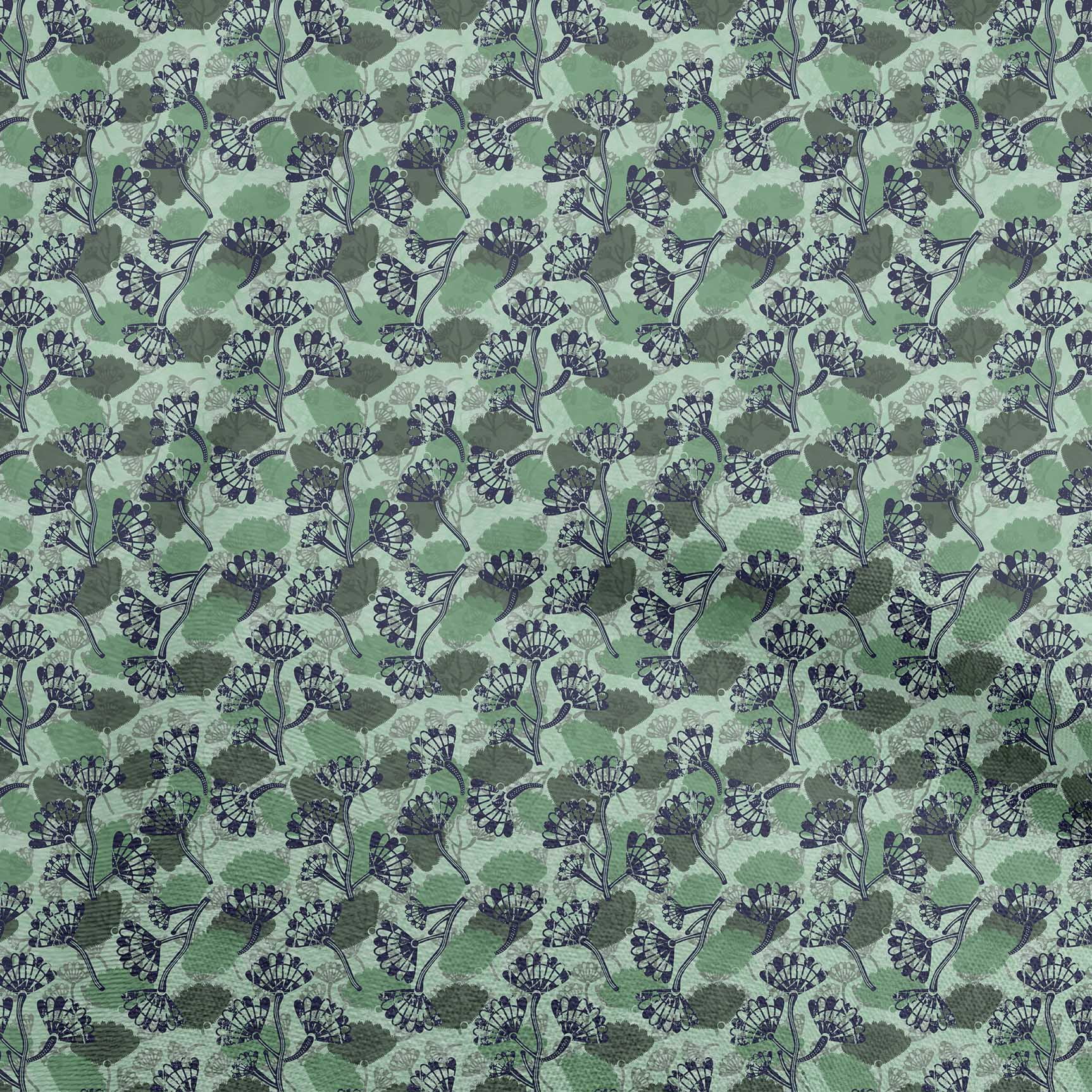 oneOone Cotton Flex Green Fabric Batik Diy Clothing Quilting Fabric ...