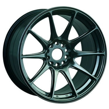 XXR 002.5 16x8 4x100/4x114.3 0et Black Wheel - Walmart.com