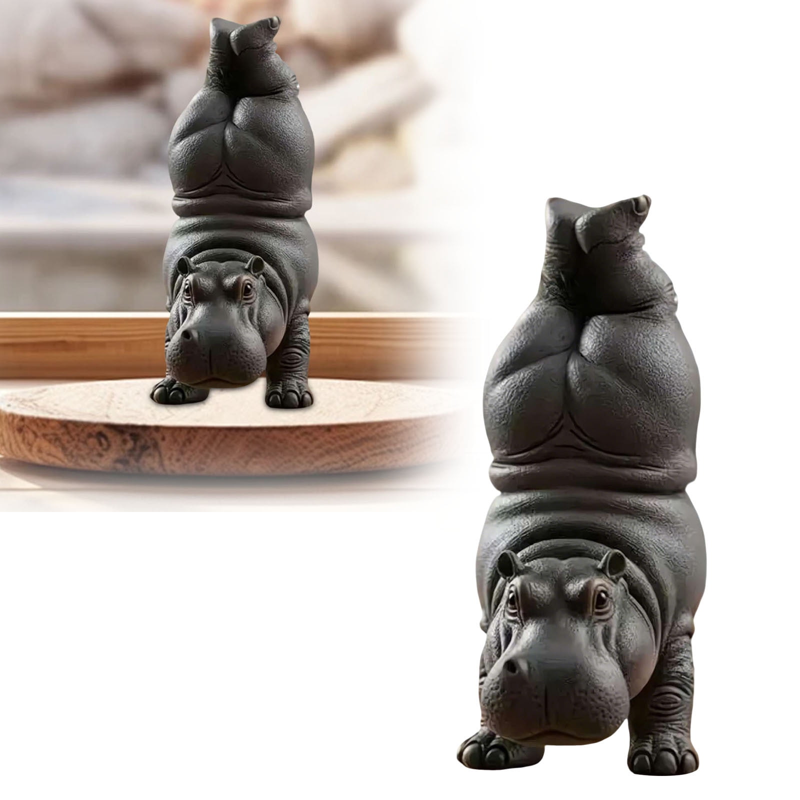 Click here for Visit The Sunlet Store Clumsy Yoga Hippo The Adora... prices