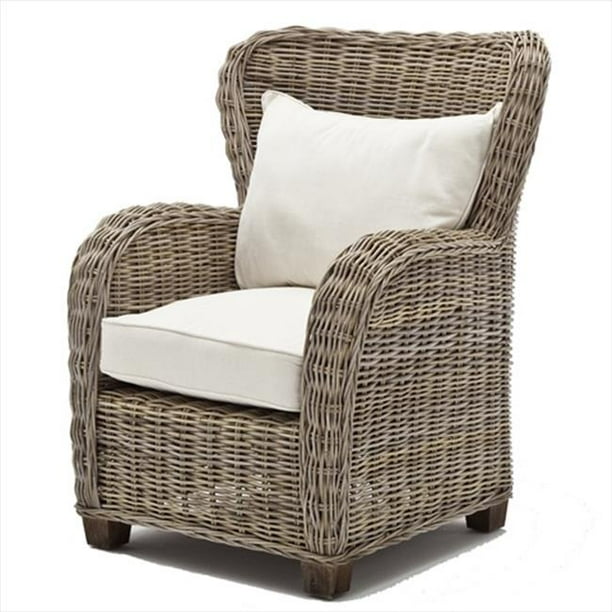Infinita Wickerworks Natural Rattan Queen Chair - Walmart.com