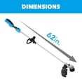 Pulsar 40v Lithium-Ion Cordless String Trimmer and Edger with 2.0Ah ...