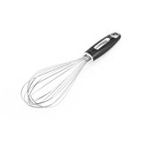 Farberware Metal Whisk with Black Handle, Stainless Steel, Egg and ...
