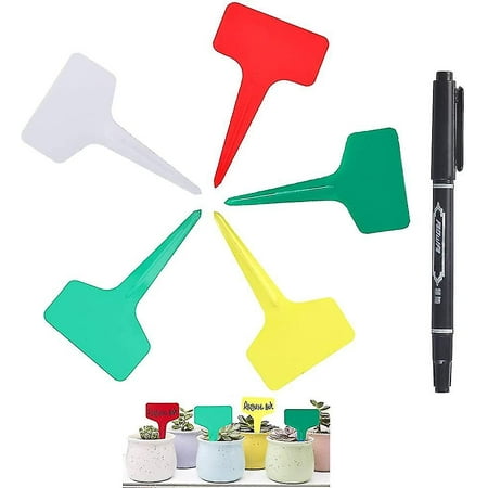 Plant Labels, Seedling Label, 120x Type T Vegetable Garden Label 6 X 10 ...