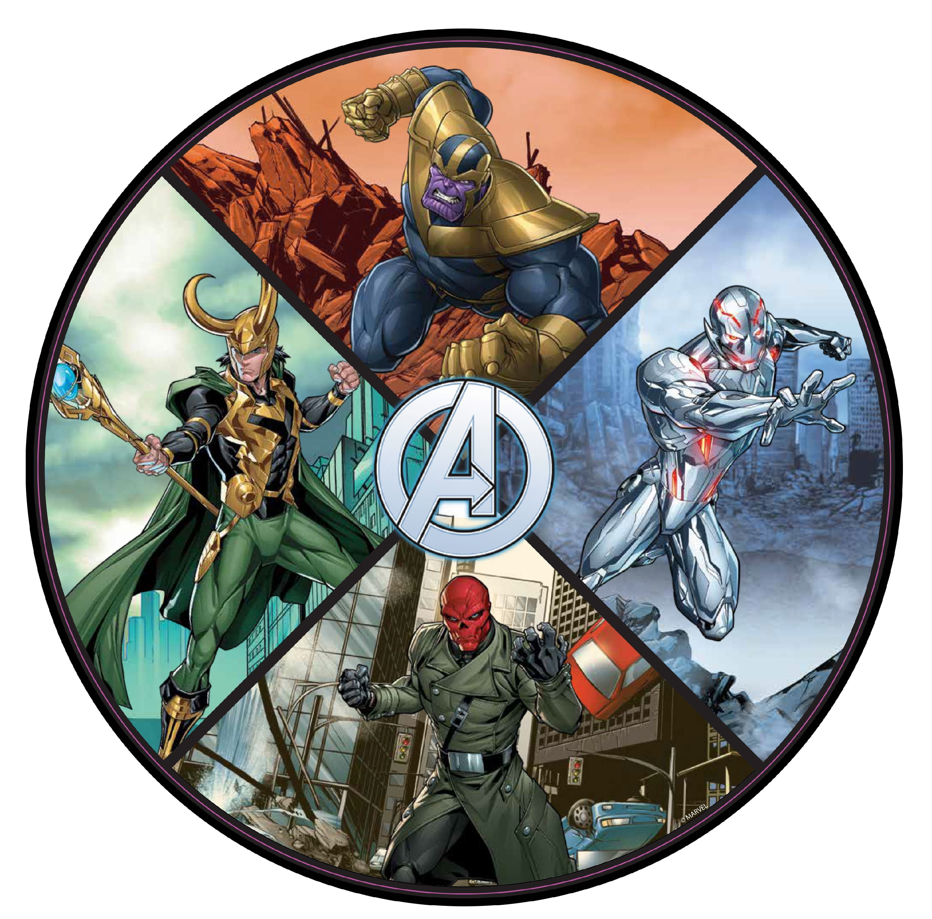 Buy Marvel Avengers, Hero Rush Board Game for Kids, Teens, Adults, and ...