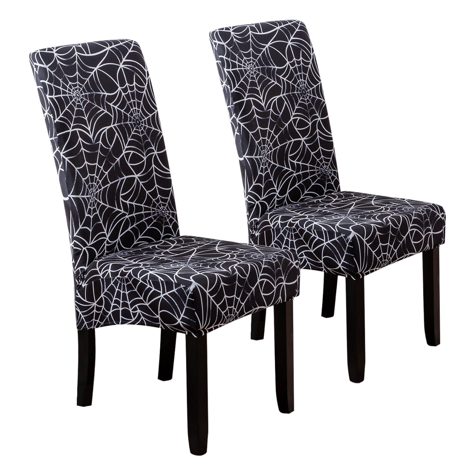 DAWOT Chair Protector Cover Slipcover Pack of 2, 4, 6 Thick Stretch ...