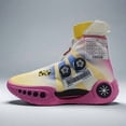 1pair Men'S High-Top Basketball Shoes, Fashion Sports Casual Style ...