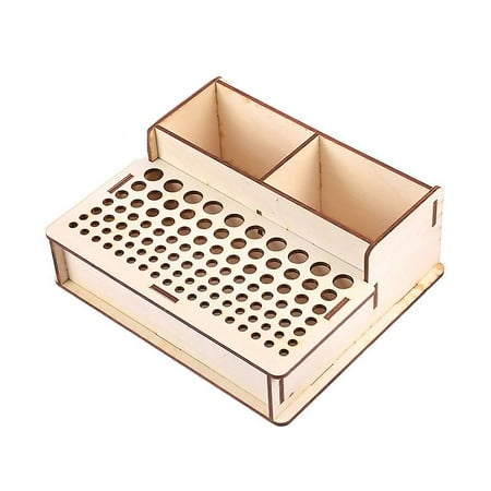 Storage Rack Wooden Professional Leather Punch Craft Tool For Leather ...