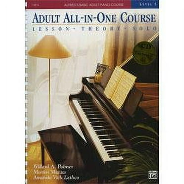 Alfred's Adult All-in-One Piano Course Level 2 Book, Alfred Publishing ...
