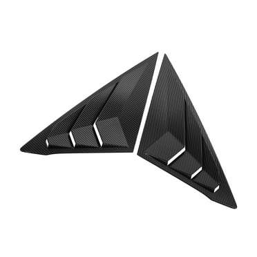 Ikon Motorsports Side Window Louver Compatible With 2022-2025 Honda Civic 11th Gen 4-Door Sedan ...