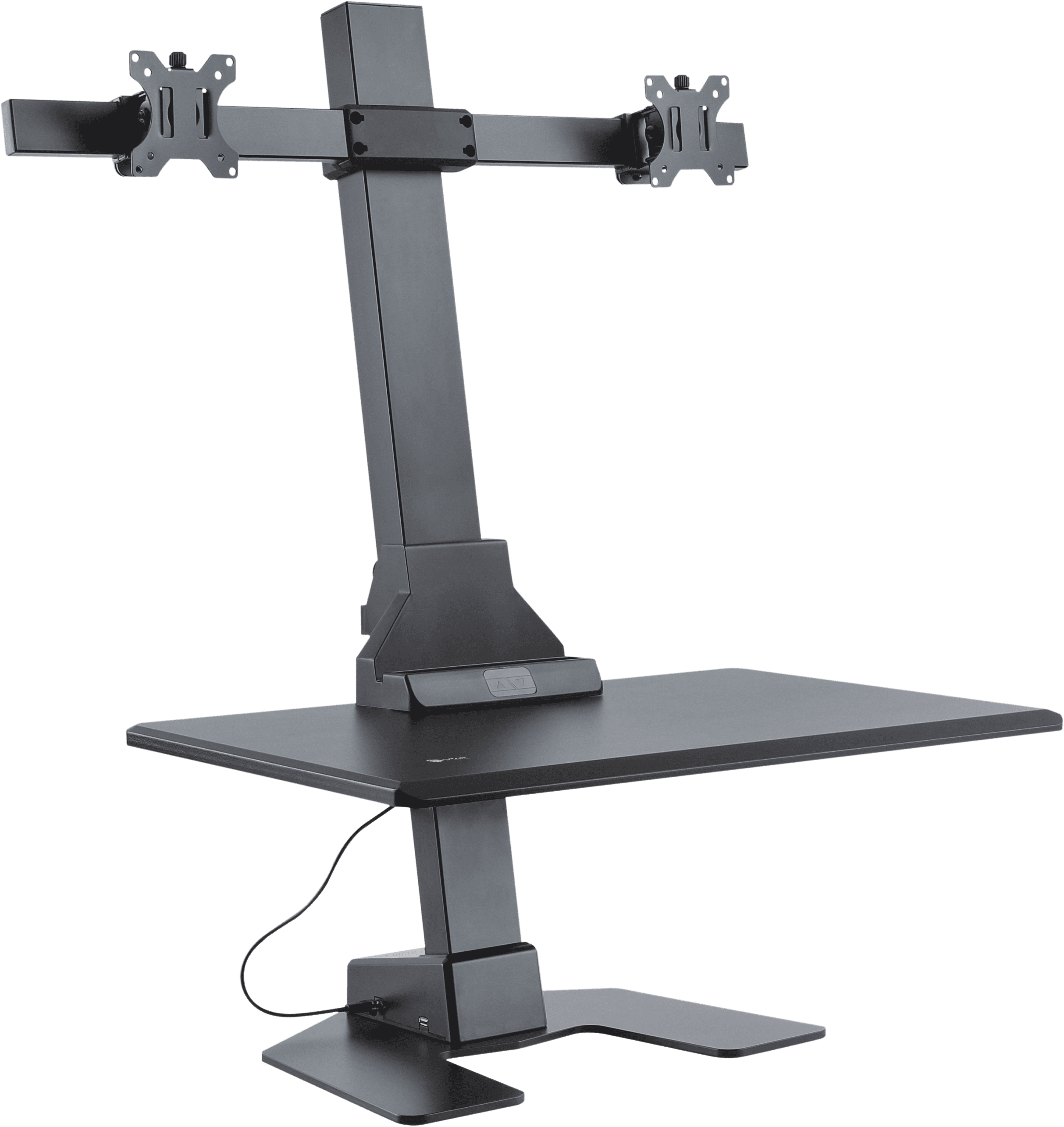 Star Ergonomics - Dual Monitor Electric Sit-Stand Workstation Premium ...
