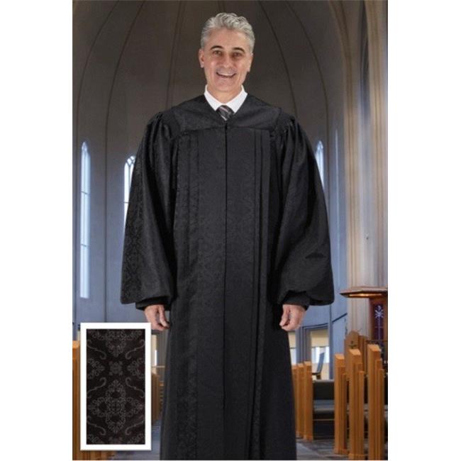 Cambridge 149362 Plain Classic Jacquard Pulpit Robe, Black - 55 in ...