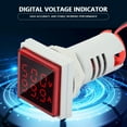 Compact AC Current Voltmeter, 22mm Panel Mount, Wide Range, Reliable ...