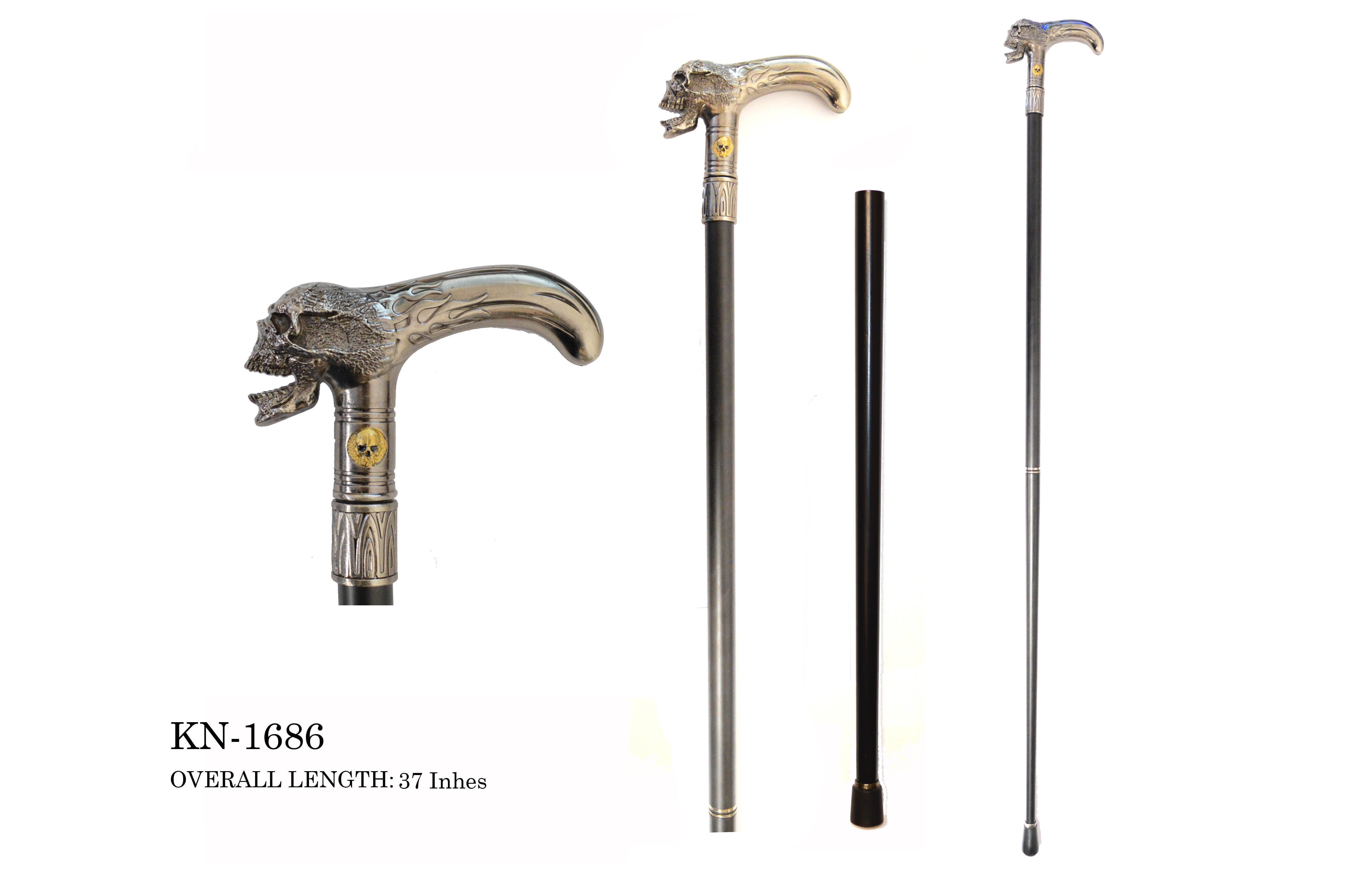 Skull Walking cane - Walmart.com