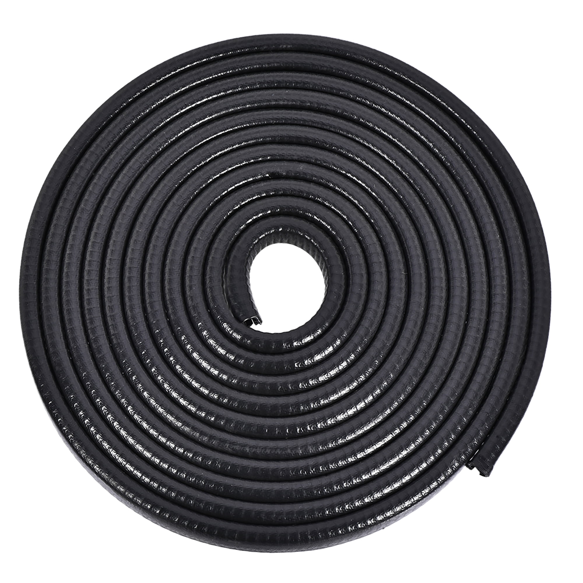 Edge Trim U Seal Extrusion Black U Channel Edge Protector PVC Plastic w ...