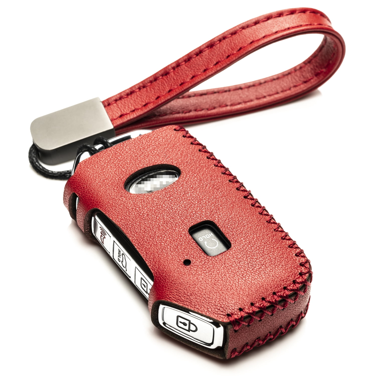 Vitodeco Genuine Leather Smart Key Fob Case Compatible for Kia Soul ...