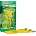 Ticonderoga Tri-Write Beginners' No.2 HB Pencils, Easy Grip, Yellow ...