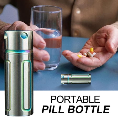 Seal Mini Canister ,Titanium Container Case Bottles for Climbing ...