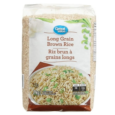 Great Value Long Grain White Rice, 2 kg - Walmart.ca