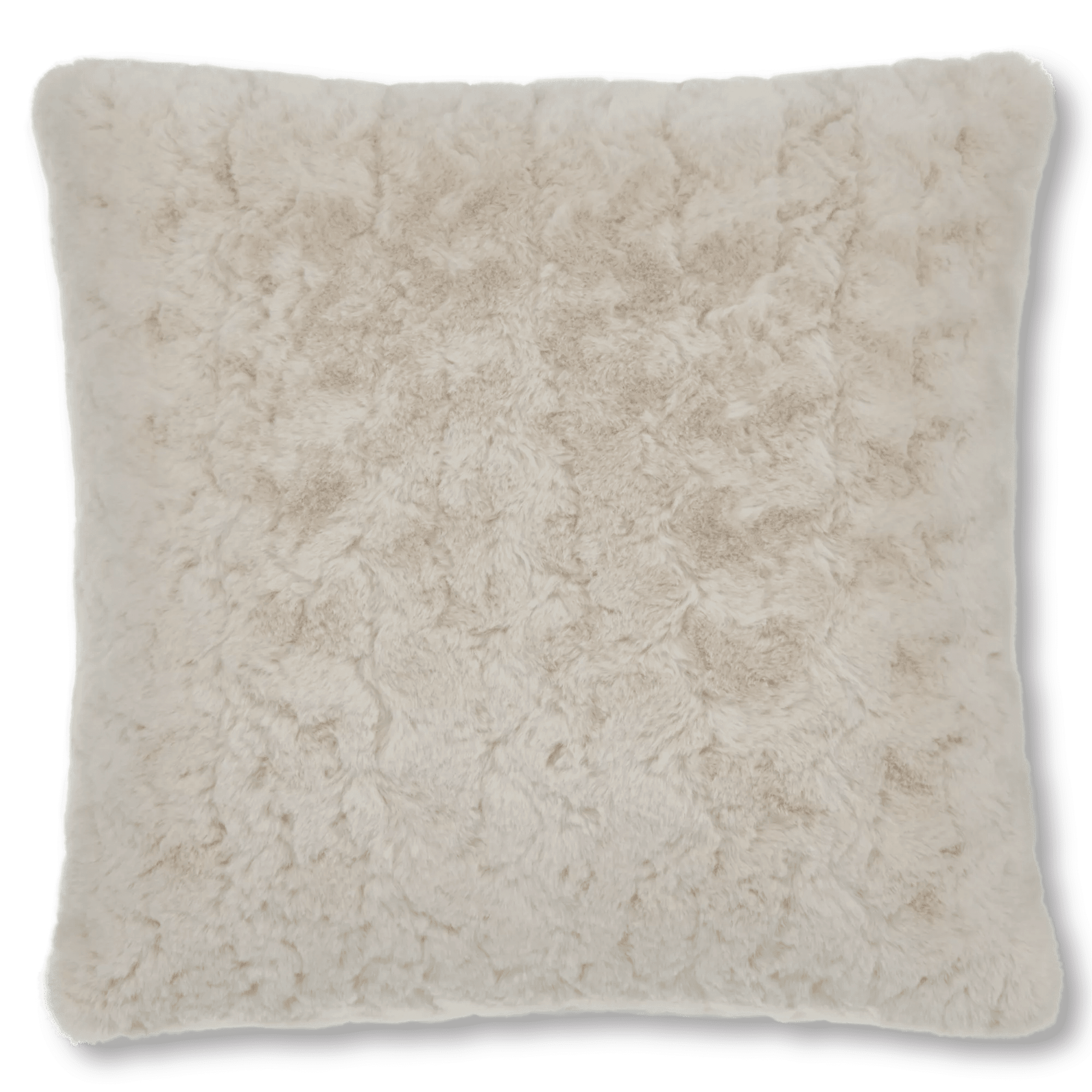 Click here for Bouclair Oatmeal Sheep Faux Fur Throw Pillow 20x20... prices