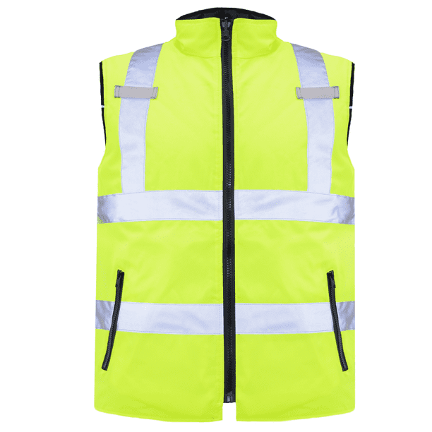 JORESTECH Hi-Vis Reversible Insulated Safety Vest, ANSI Class 2, VL-07 ...