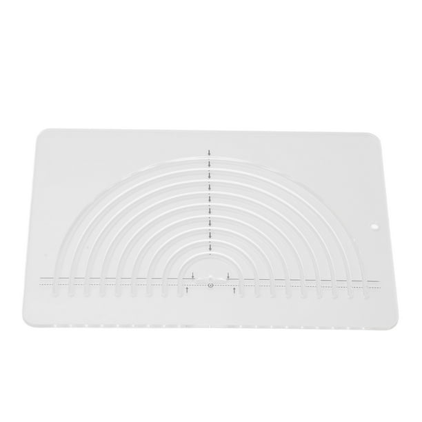 Circle Quilting Ruler, Sturdy Durable Quilting Ruler Multi Purpose ...