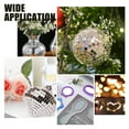 200Pcs 3D Mirror Triangle Acrylic Mosaic Wall Sticker for Home ...