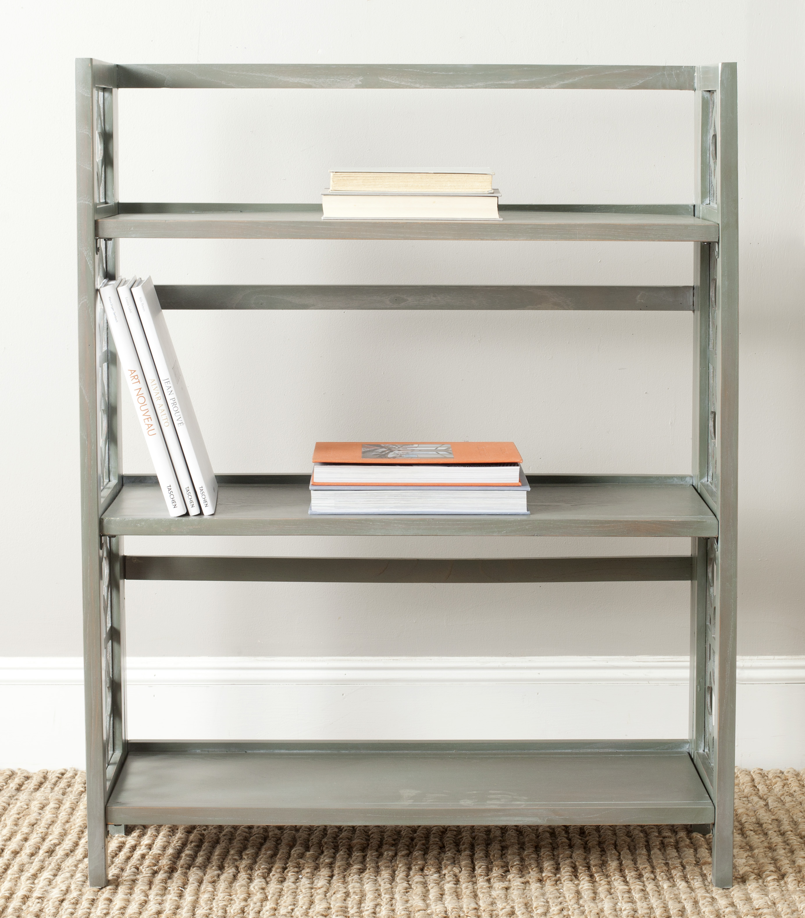 Safavieh Natalie 3-Shelf Low Bookcase - Walmart.com