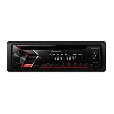Pioneer DEH-S4100BT Single-DIN In-Dash Car Stereo CD Player with Bluetooth - Walmart.com