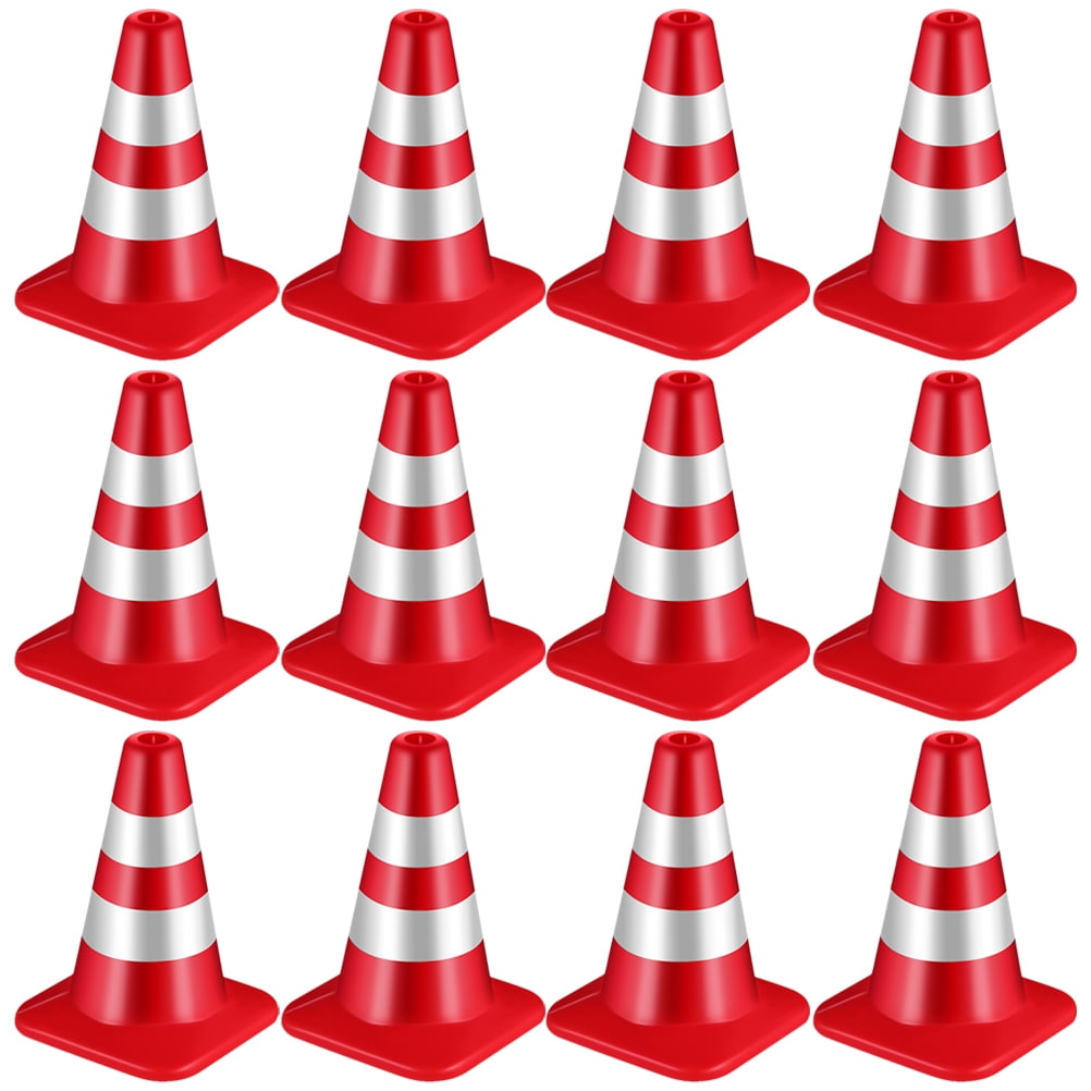 Toy Traffic Cones 20pcs Mini Traffic Cones Miniature Traffic Cones Mini ...