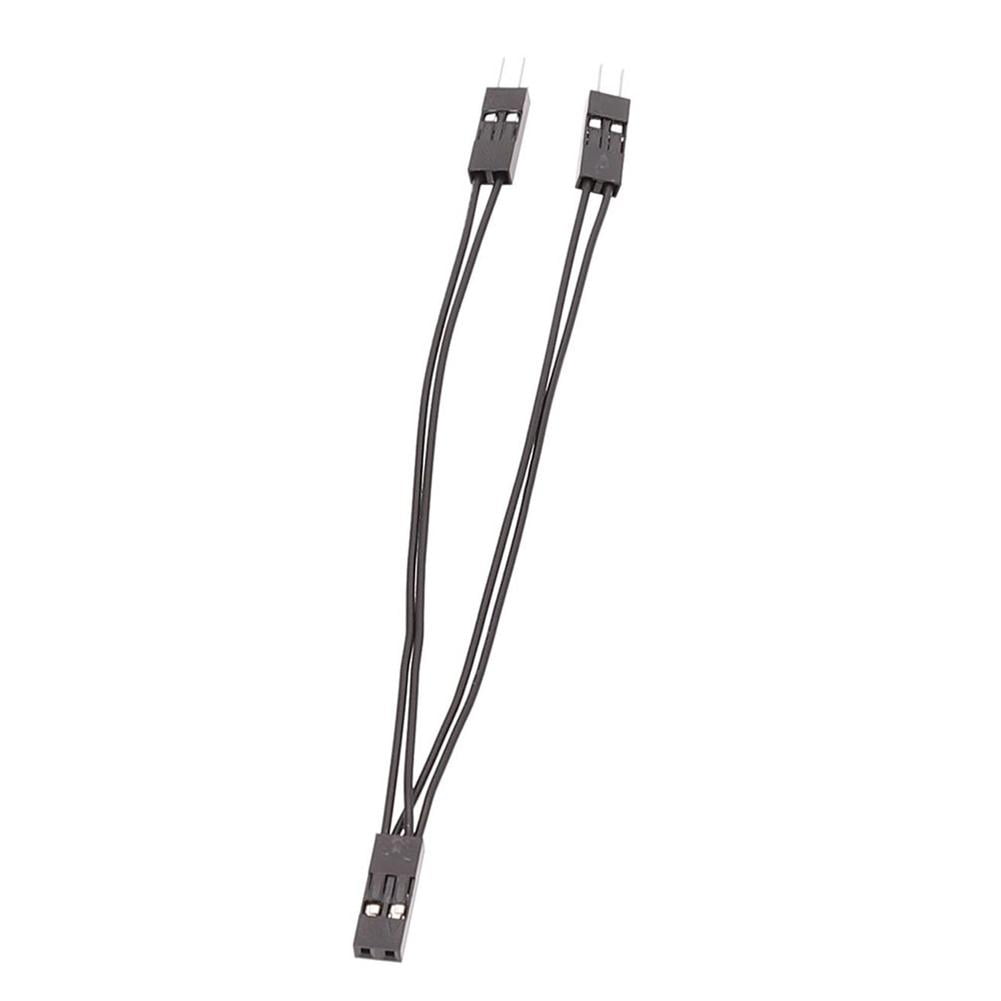 Dupont Terminal Wire 2 Pins Splitter Cable para PC SW IO Cable ...
