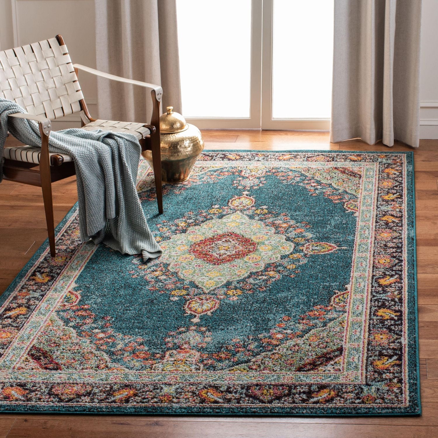 Click here for Safavieh Madison Sonam Floral Bordered Area Rug 67... prices