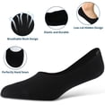 DAPRZIY 6 Pack No Show Socks Mens Casual Low Cut Thin Loafers Non Slip ...