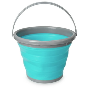 Water Bucket with Lid Water Pail Small Transparent Portable Fishing ...