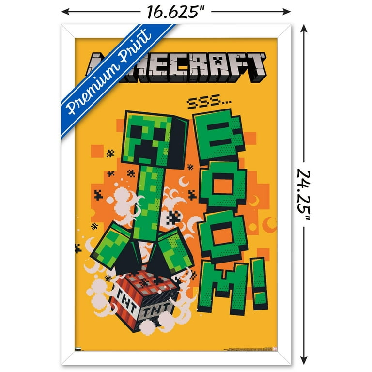Minecraft Creeper Pokemon Card