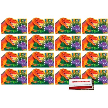 16 KSCD TKSCD Rex Postcard Invitations Birthday Party Supplies Value ...