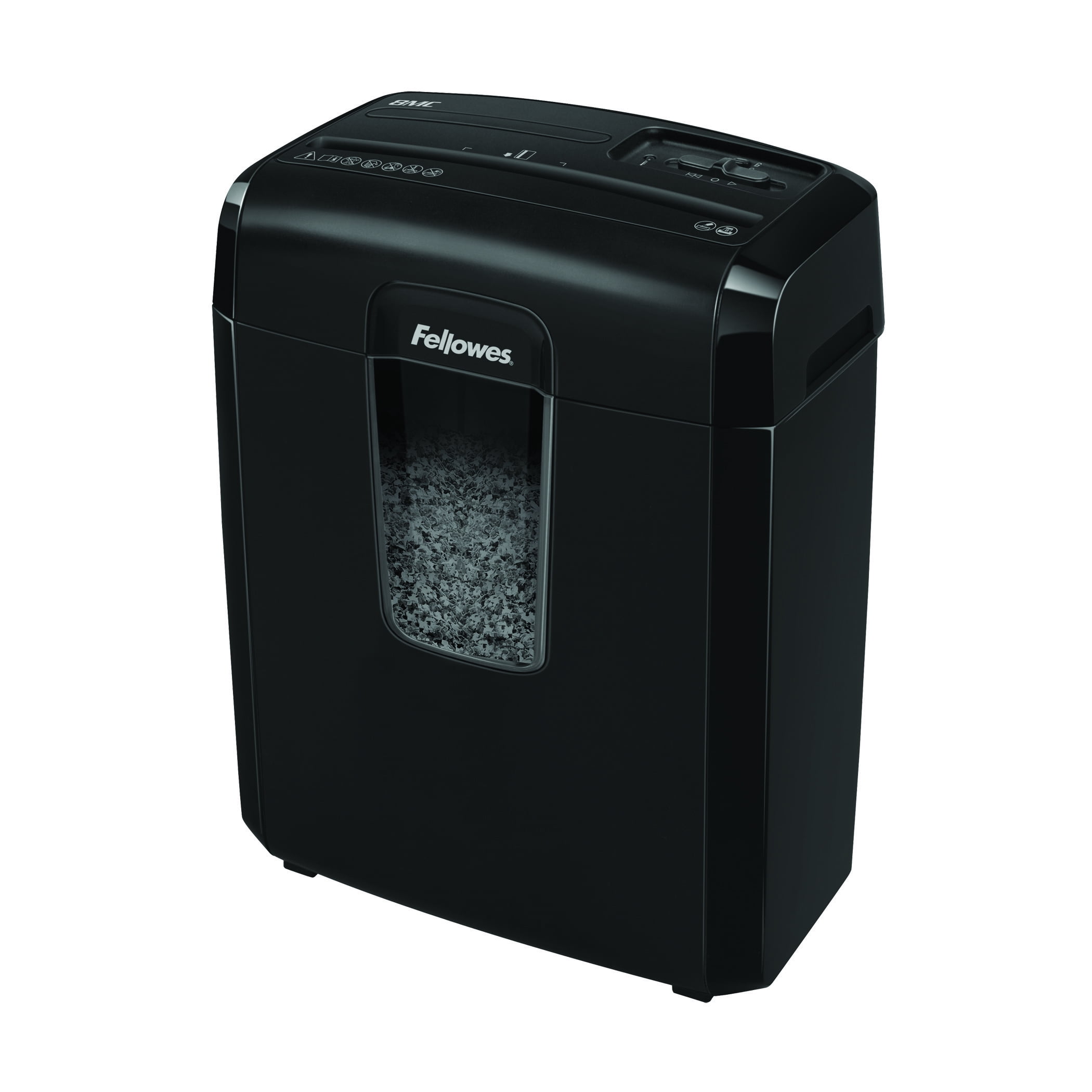 Fellowes 8MC 8-Sheet Micro-Cut Personal Paper Shredder - Walmart.com ...