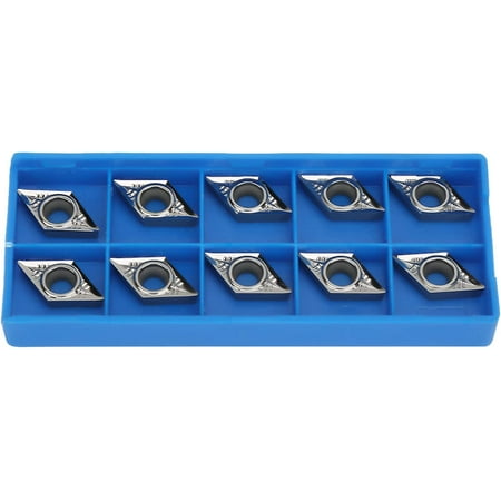 licenbar 10Pcs CNC Carbide Inserts, Carbide Lathe Tools Turning Tools Cutter Turning Tool Holder ...