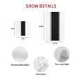 Black Solid Color Texture Kitchen Dish Towels for Drying Dishes Set of ...