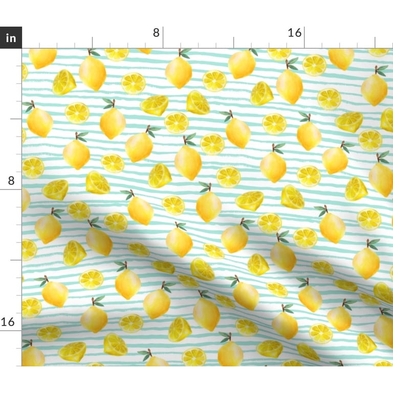 Lemons Fabric Sewing