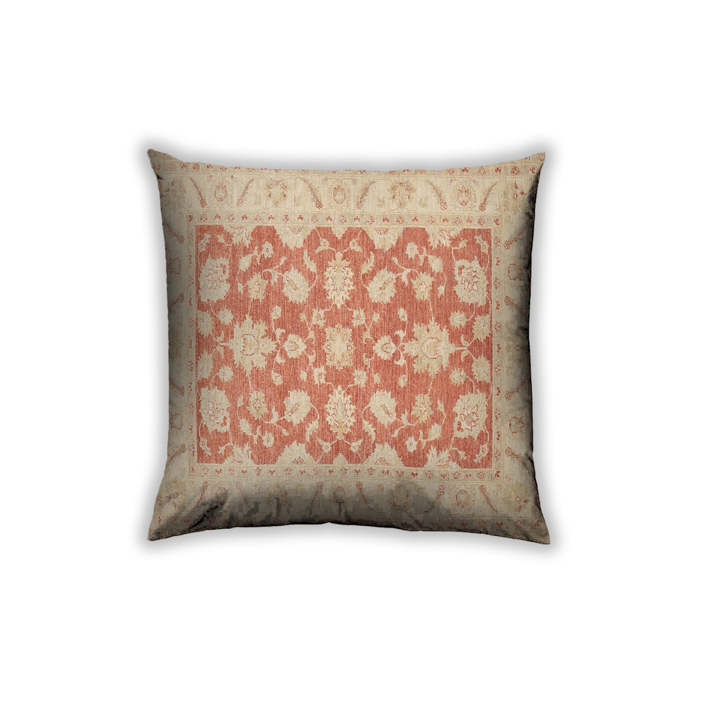 Ahgly Company Outdoor Square Traditional Throw Pillow, 18 inch by 18 ...