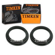 2 pc Timken Rear Axle Shaft Seals compatible with Ford Escape 2001-2012 ...