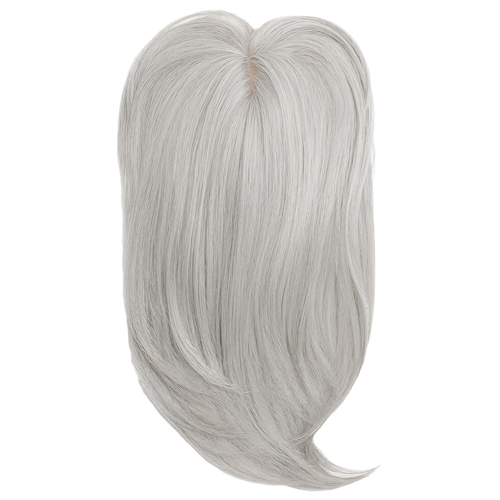 Click here for Dollcube Silver Gray Hair Toppers For Women  Clip-... prices