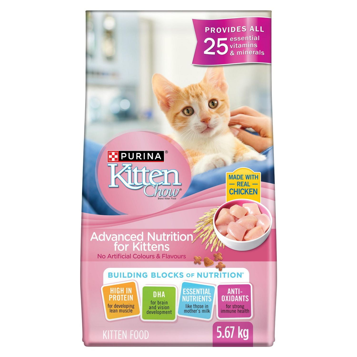 Click here for Cat Chow Purina Kitten Chow Advanced Nutrition For... prices