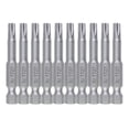 10Pcs Blossom Head Screwdriver Bit Set Magnetic Drill Bit Extension ...