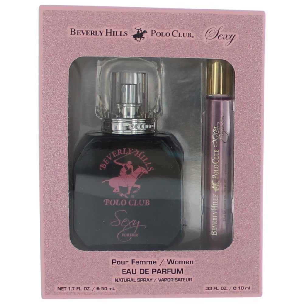 Beverly Hills Polo Club Sexy Perfume 2 Piece Set Women
