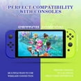 Nintendo Switch Lite/OLED Blue & Yellow Joy Con Controllers - Wireless ...