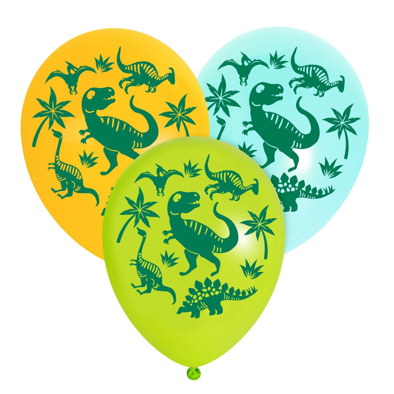 Click here for 12in. Multicolor Action Dino Latex Balloons  8 Pie... prices