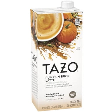 Click here for Tazo Pumpkin Spice Latte 1:1 Concentrate 946ml prices